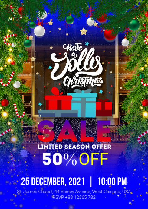 Christmas Flyer design Template | PosterMyWall