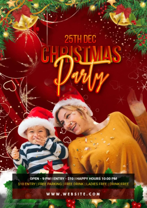 Christmas Flyer design Template | PosterMyWall