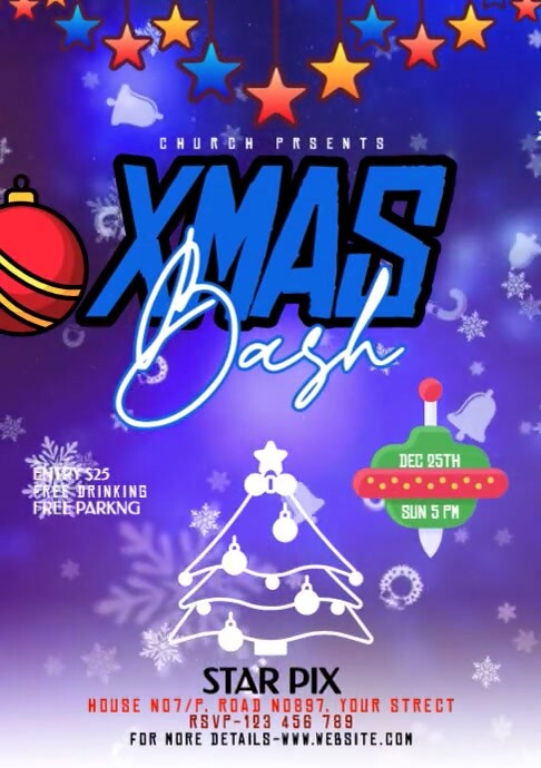 Christmas Flyer Template | PosterMyWall