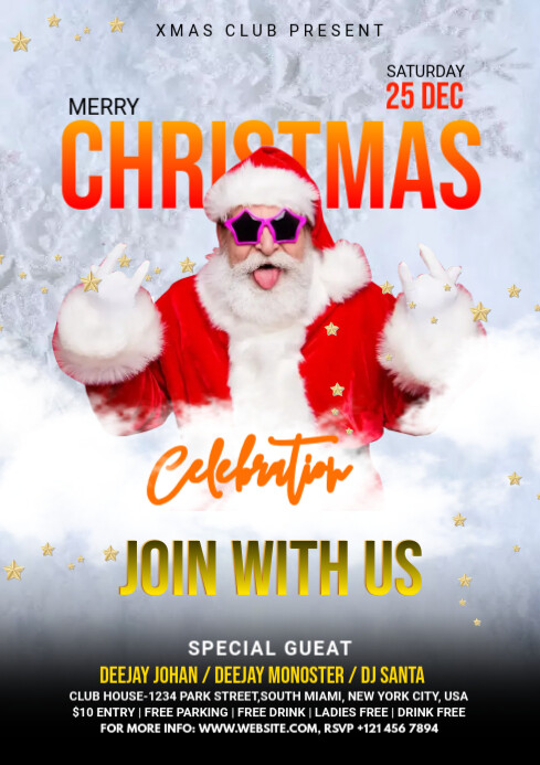 Christmas Flyer design Template | PosterMyWall