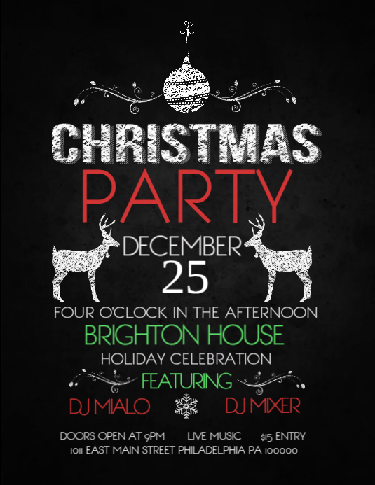 23.8K+ Free Christmas Poster Templates | PosterMyWall