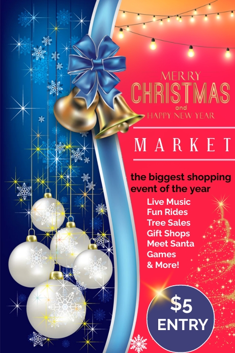 Christmas flyer template | PosterMyWall