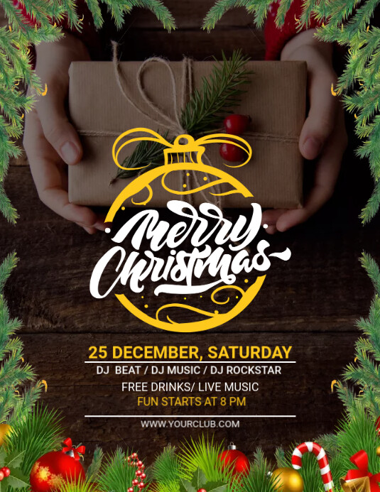 Christmas Flyer Template | PosterMyWall