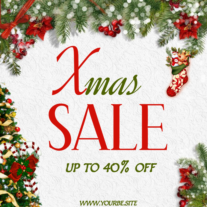 Copy of christmas sale and retail | PosterMyWall