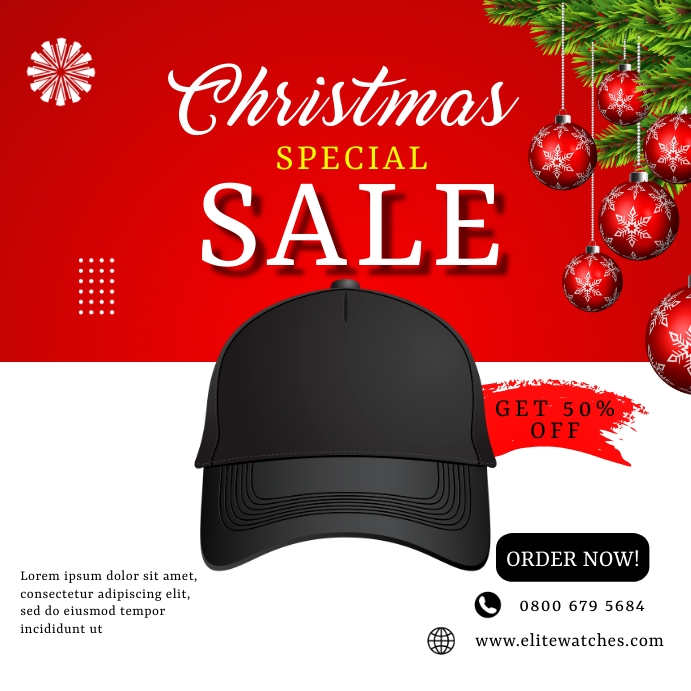 Christmas flyers Template | PosterMyWall