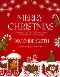 Christmas Cookie Decorating Fundraiser Flyer Template | PosterMyWall