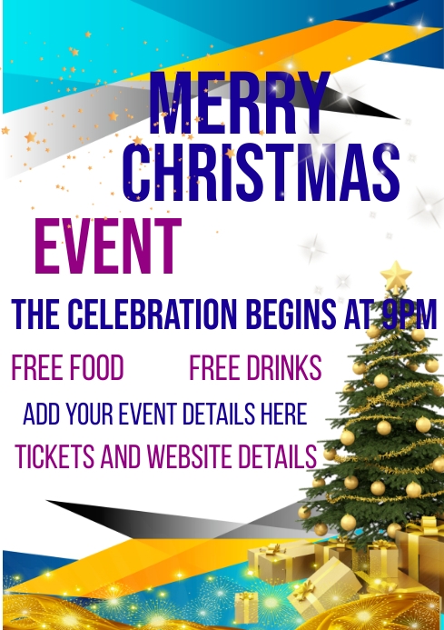 Christmas flyers Template | PosterMyWall