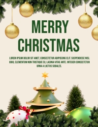 Christmas tree flyers Template | PosterMyWall