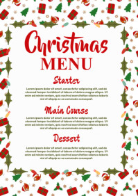 christmas Food Menu Template | PosterMyWall