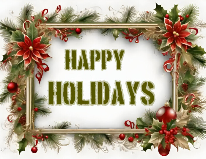 Christmas frame(editable) Template | PosterMyWall