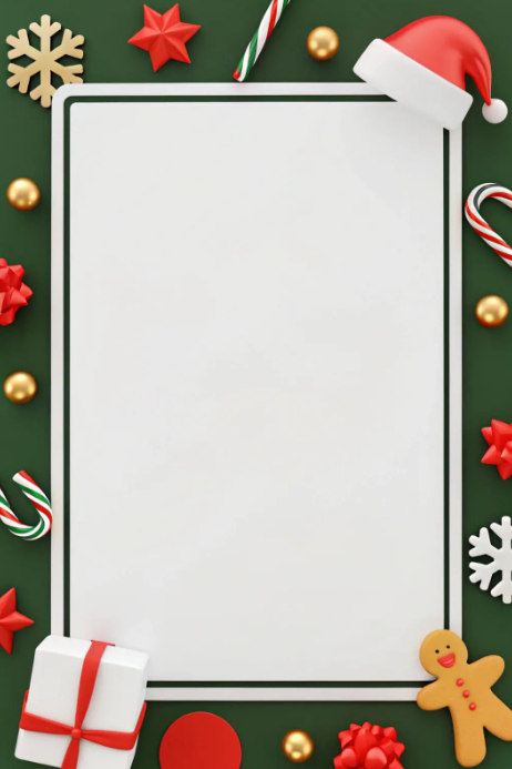 Christmas Frame Template | PosterMyWall