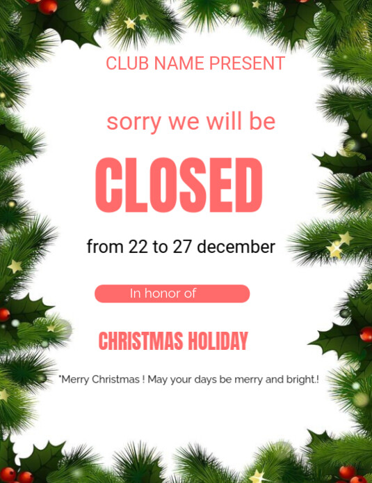 Christmas frame Template | PosterMyWall