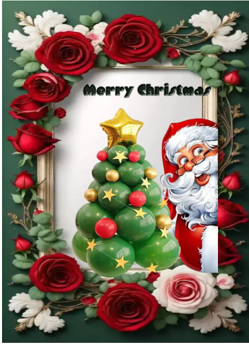 Christmas frame Templat | PosterMyWall