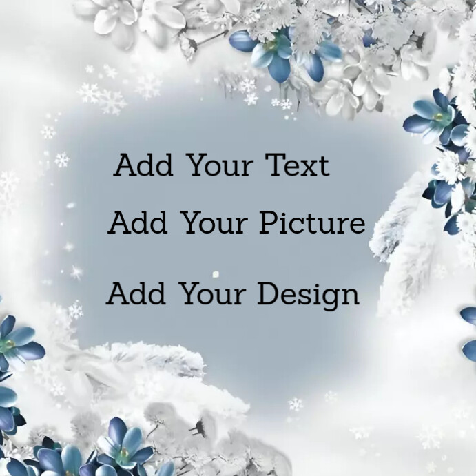 CHRISTMAS FRAME TEMPLATE | PosterMyWall