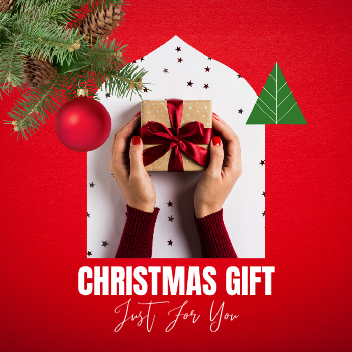 Christmas Gift Template | PosterMyWall