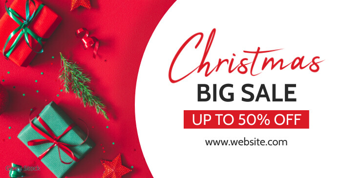 christmas gift facebook advertisement (1) Template | PosterMyWall
