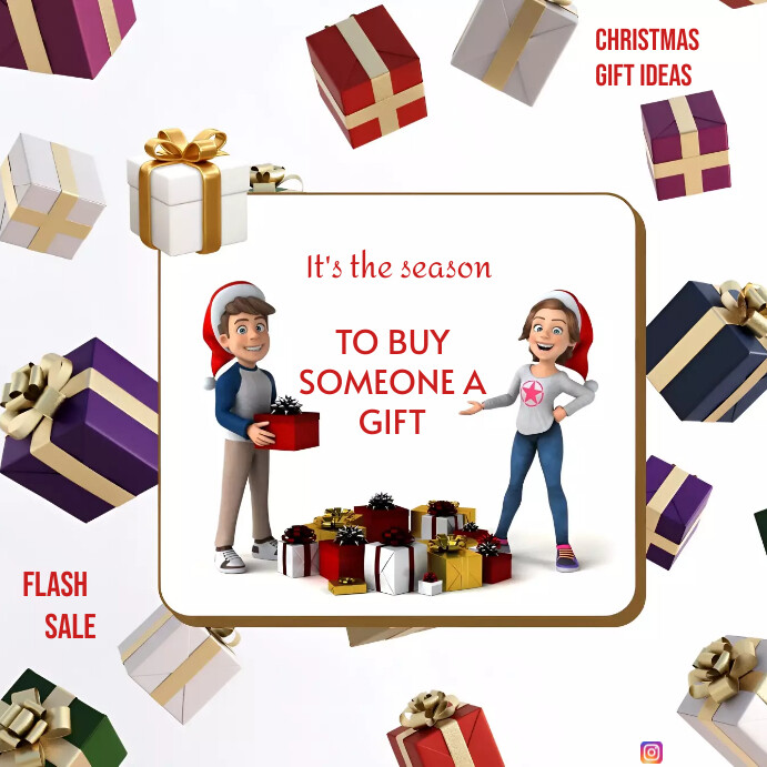 Christmas Gift ideas/Christmas Retail Template | PosterMyWall