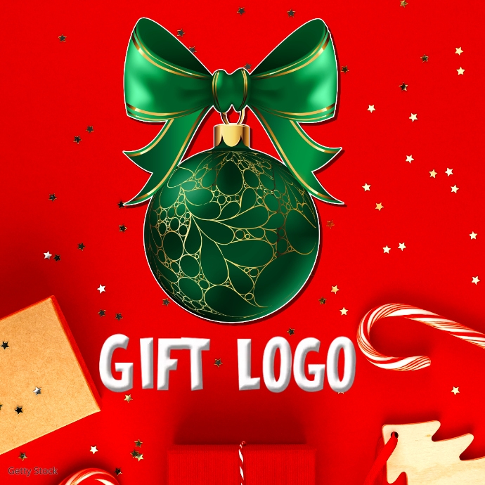 christmas gift logo Template | PosterMyWall