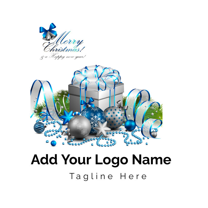 christmas gift Logo Template | PosterMyWall