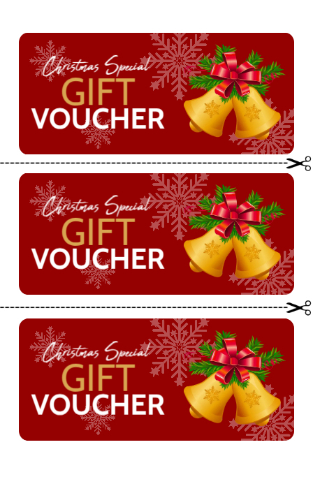 Christmas Gift Voucher Template | PosterMyWall