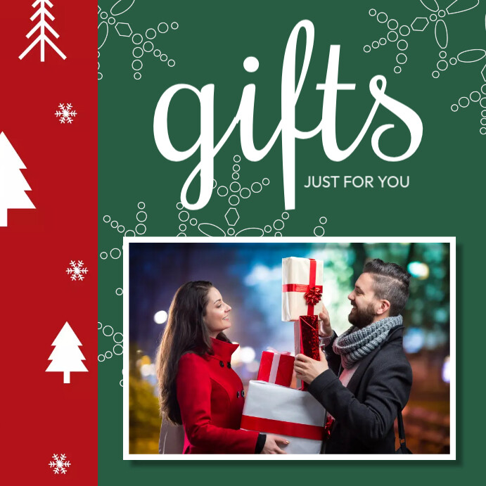 Christmas Gifts Template | PosterMyWall