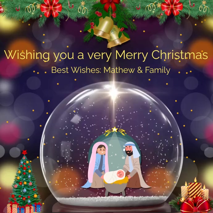 Christmas greeting card | PosterMyWall