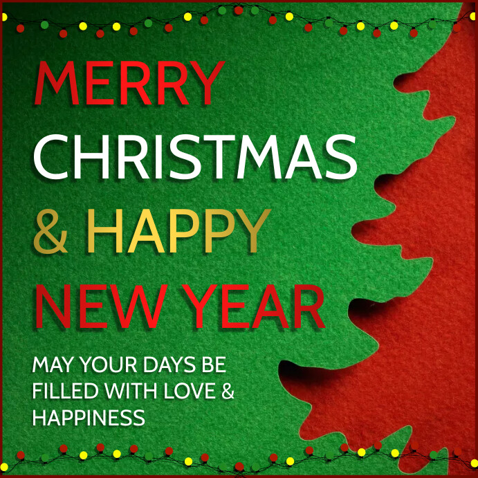 christmas greeting card Template | PosterMyWall