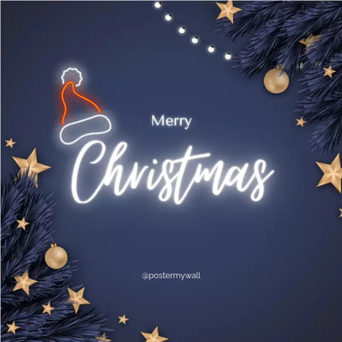 Christmas Greeting Card Template | PosterMyWall