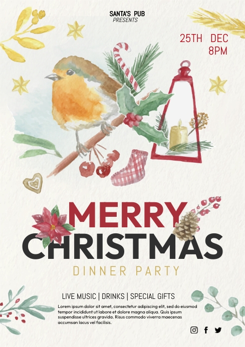 Christmas Greeting Template | PosterMyWall