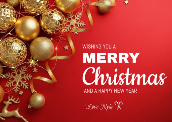 Christmas Greeting Template | PosterMyWall