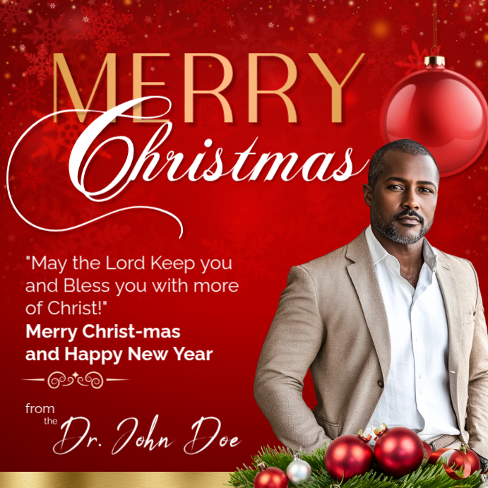 Christmas Greeting Template | PosterMyWall