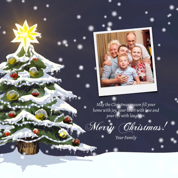 Christmas Greeting Template | PosterMyWall