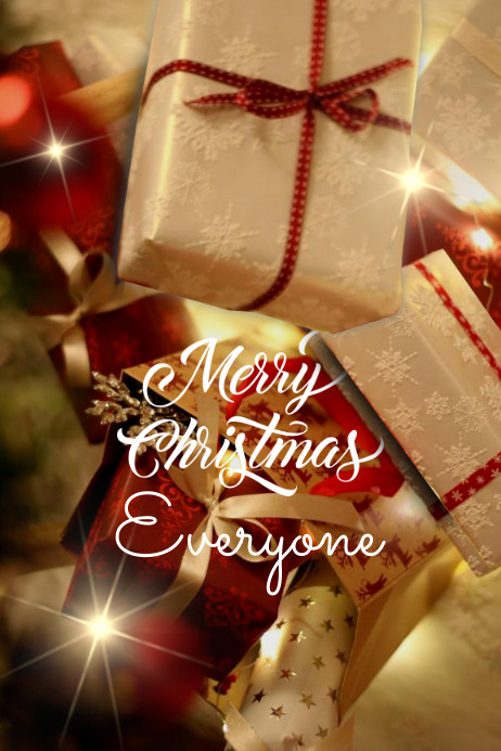 Christmas Greeting Poster Template | PosterMyWall