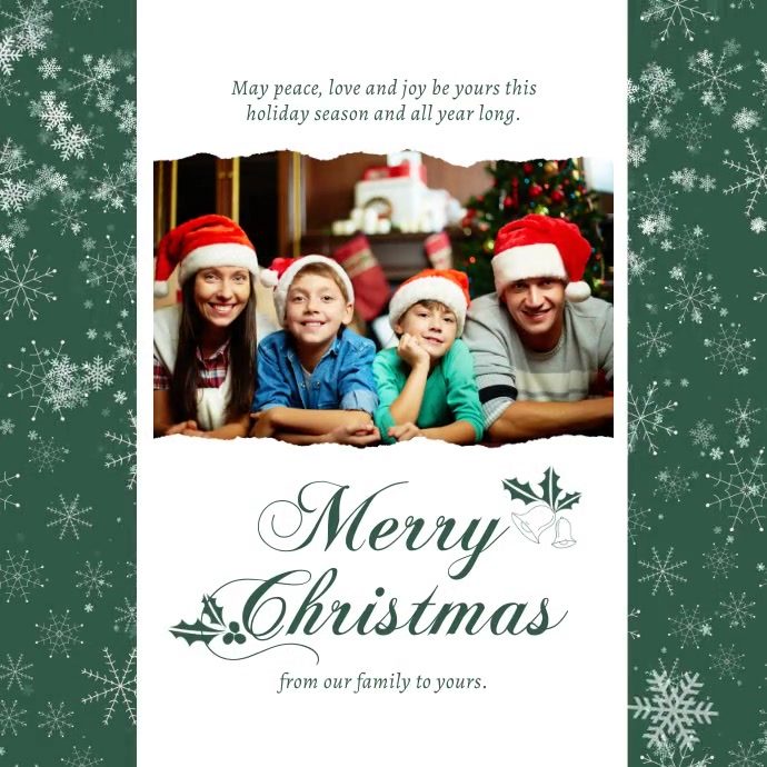 Copy of Christmas Greeting Template | PosterMyWall