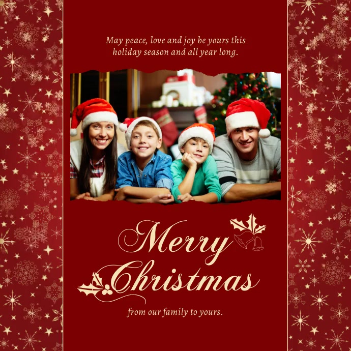 Christmas Greeting Template | PosterMyWall