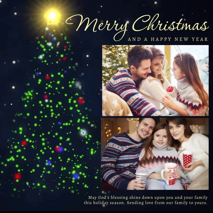 Christmas Greeting Template | PosterMyWall