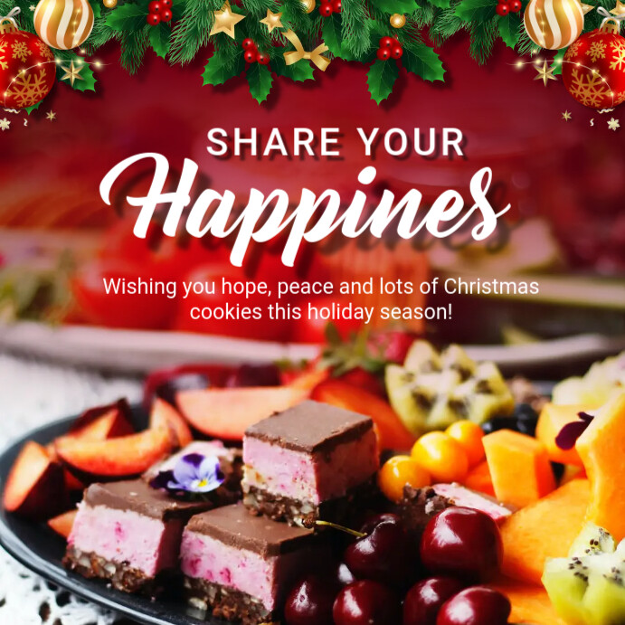 Christmas Greetings Banner Template | PosterMyWall