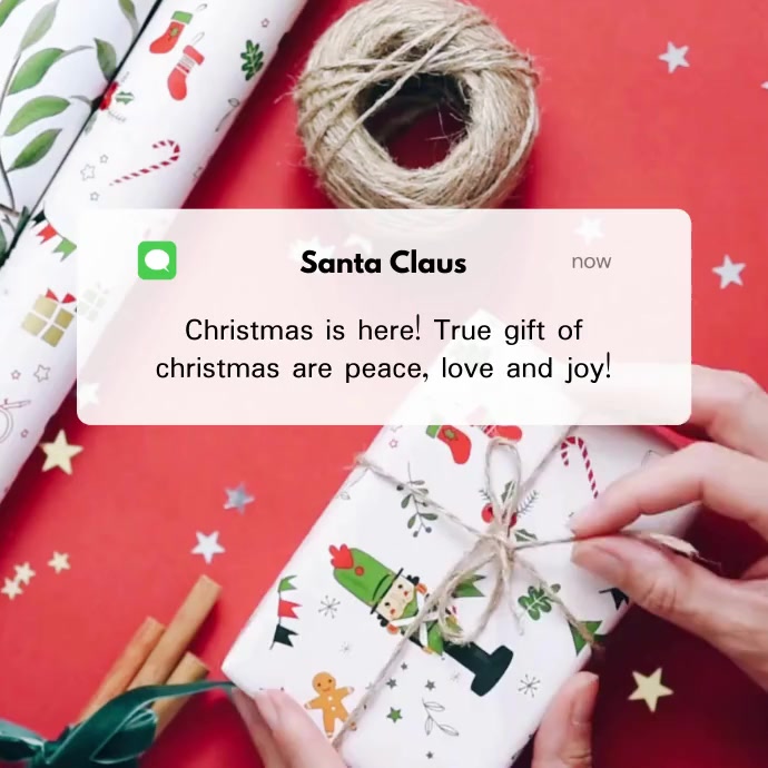 Christmas Greetings Card Template | PosterMyWall