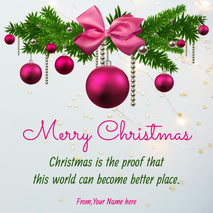 christmas greetings Template | PosterMyWall