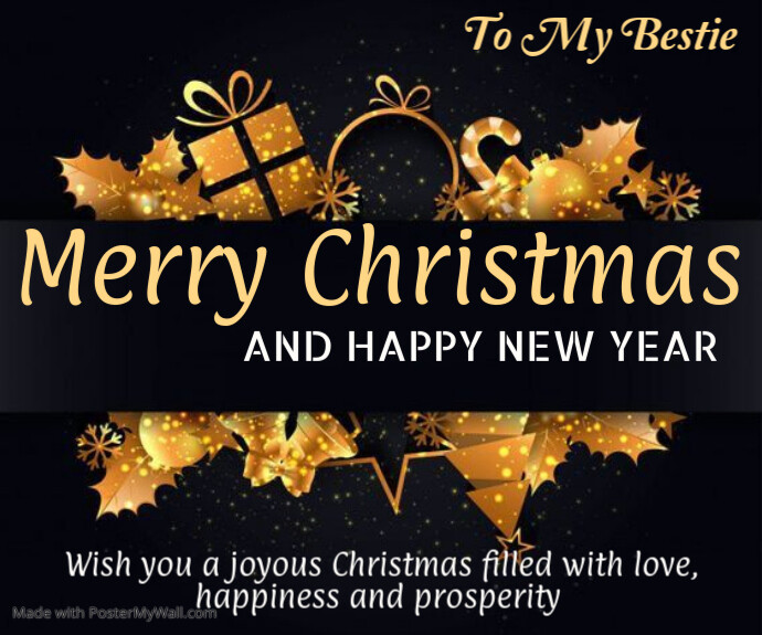 Christmas greetings Template | PosterMyWall