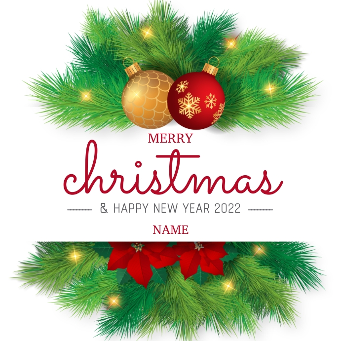christmas greetings Template | PosterMyWall