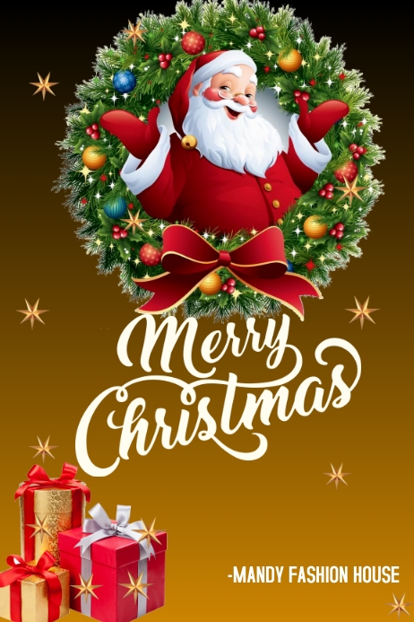 CHRISTMAS GREETINGS Template | PosterMyWall