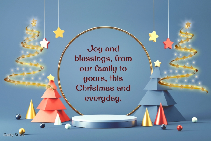 Christmas Greetings Template | PosterMyWall