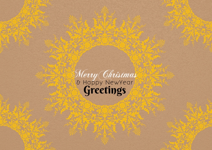 Christmas greetings poster template | PosterMyWall