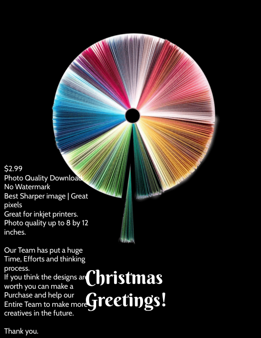 Christmas greetings poster template | PosterMyWall