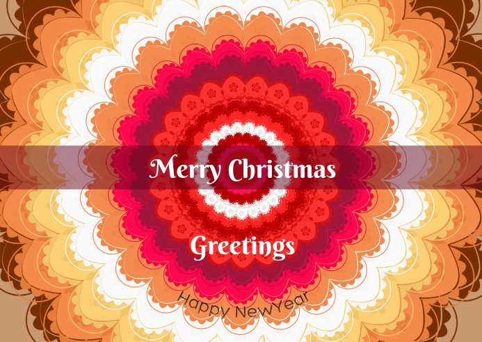 Christmas greetings poster template | PosterMyWall