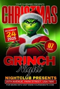 Christmas Grinch Ads Template | PosterMyWall