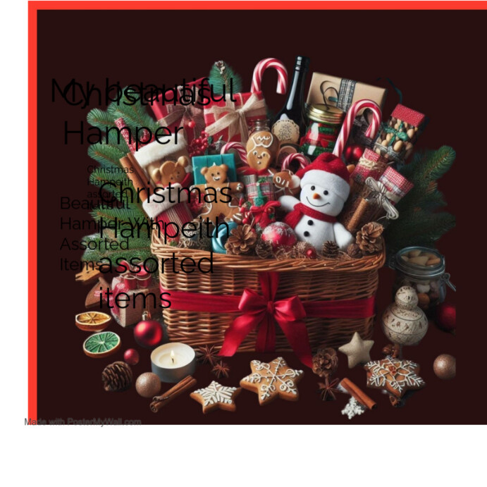 Copy of Christmas hamper | PosterMyWall