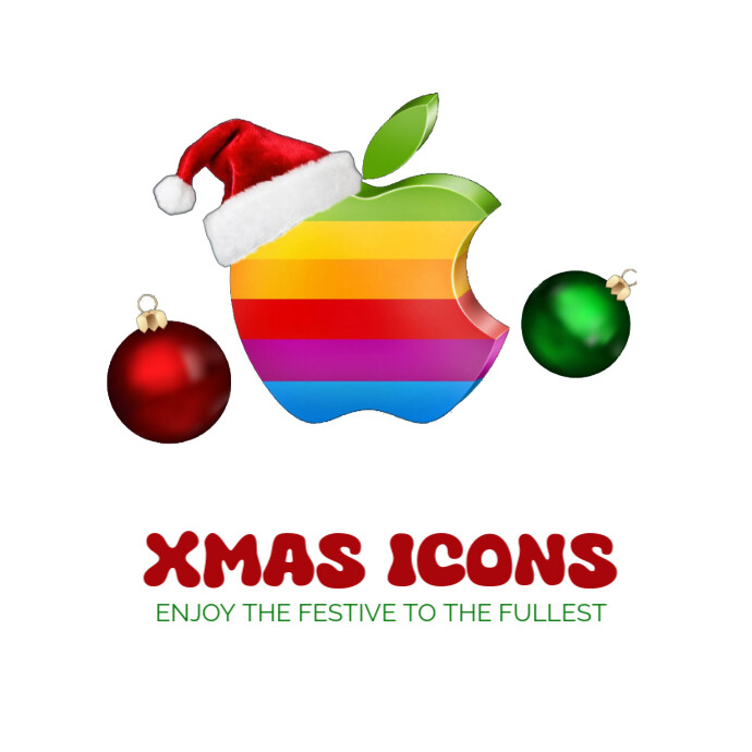 Modèle Christmas Icon logo | PosterMyWall