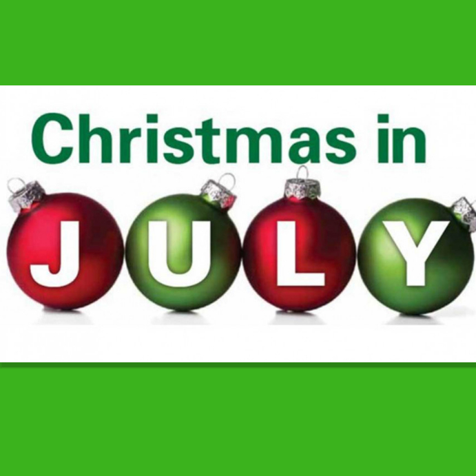 CHRISTMAS IN JULY Template | PosterMyWall